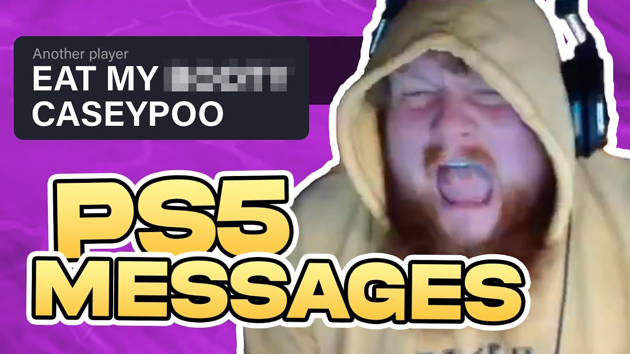 The WILDEST PS5 Messages CaseOh Has RECEIVED! - YouTube
