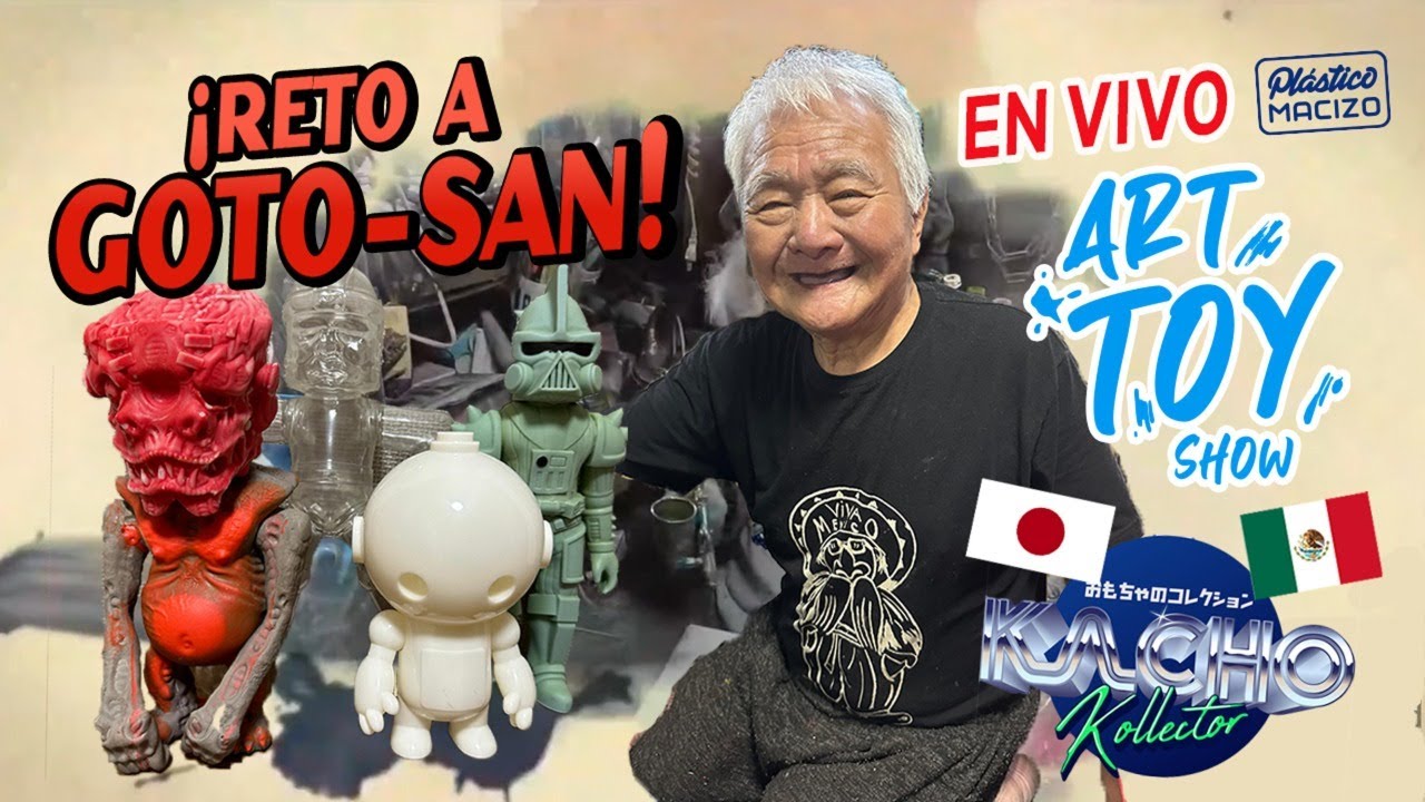 RETO DE TIEMPO con Goto San / #arttoy #sofubi Live Painting ft ...