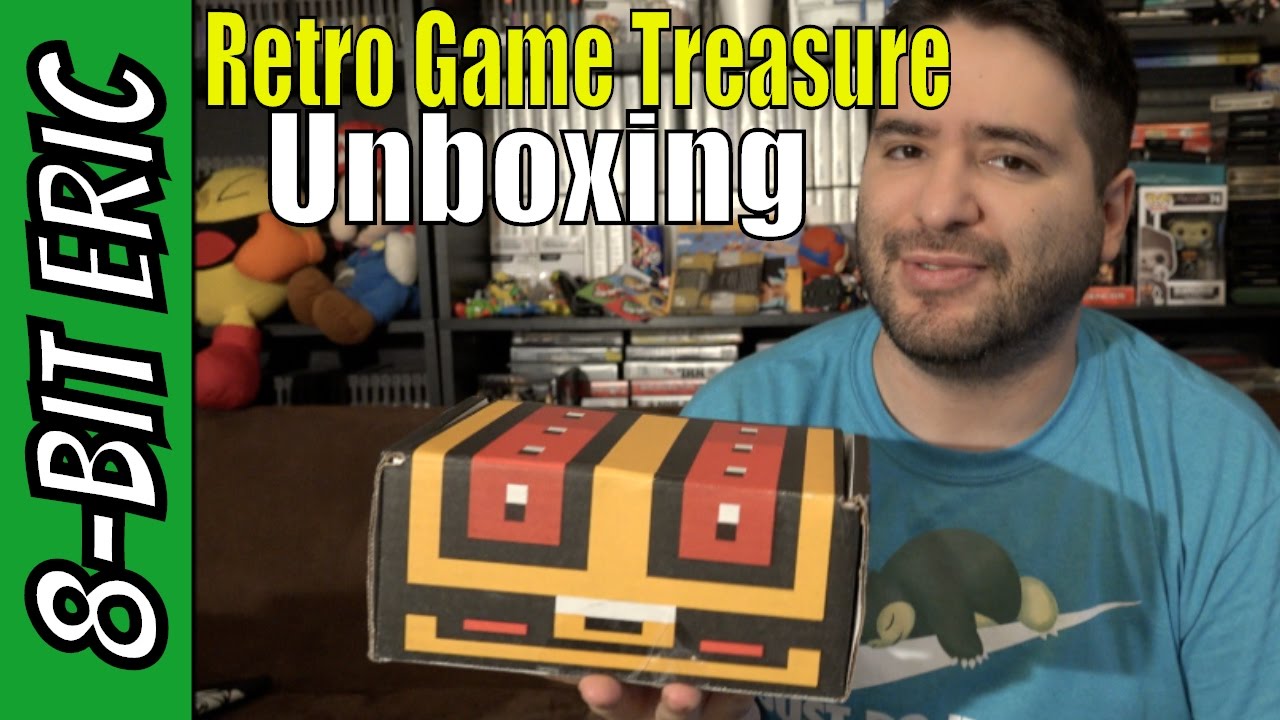 Retro Game Treasure Unboxing (September 2016) | 8-Bit Eric | 8-Bit Eric ...
