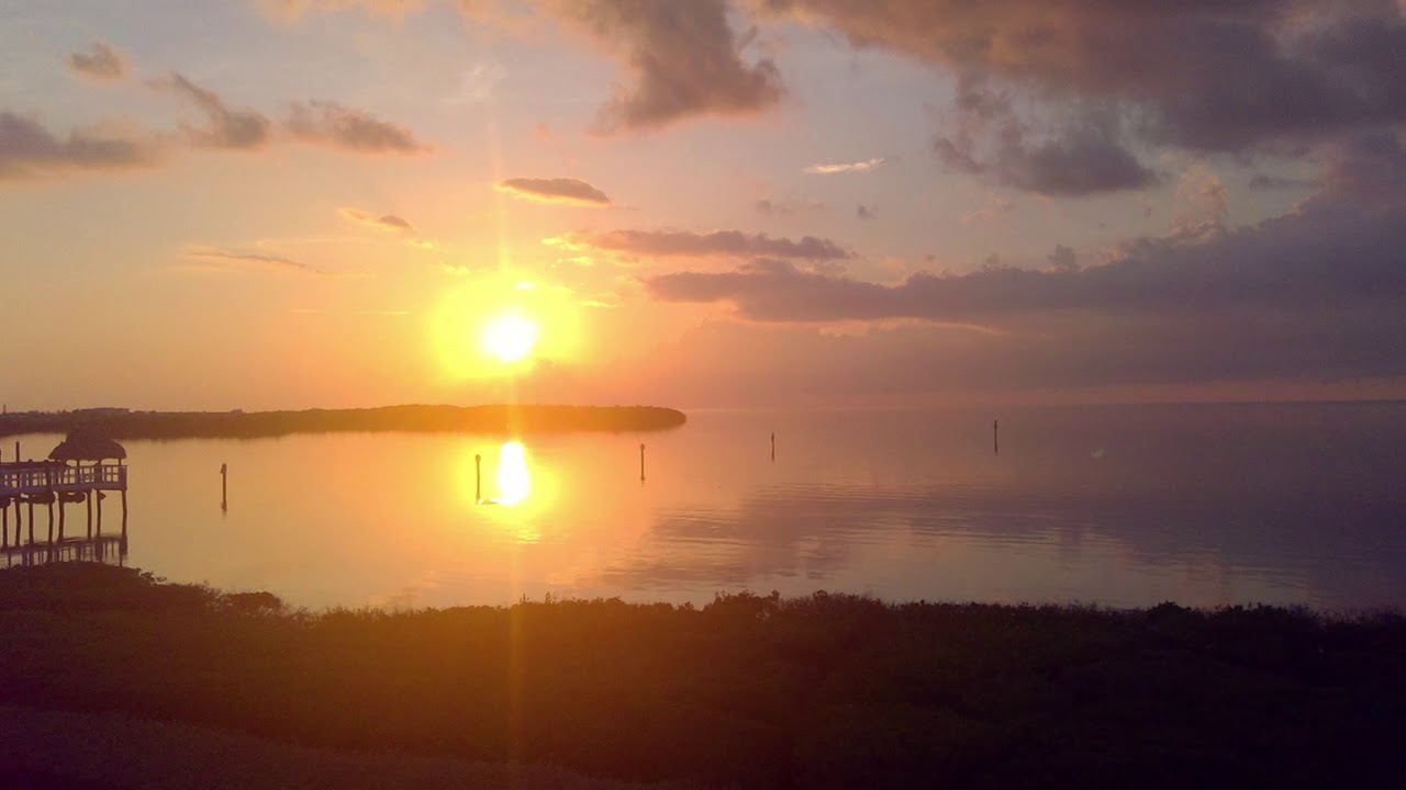 Sunrise over Key Largo - No sound - YouTube