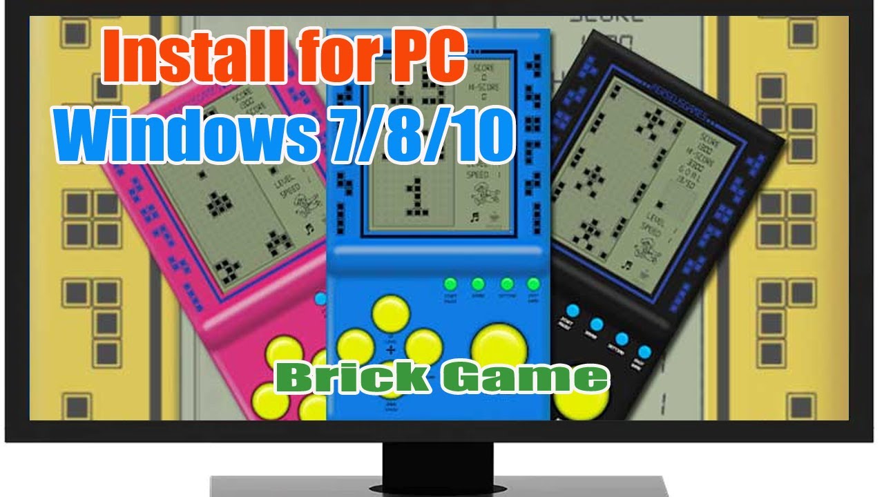 Brick Game for PC Windows - Soft4WD - YouTube