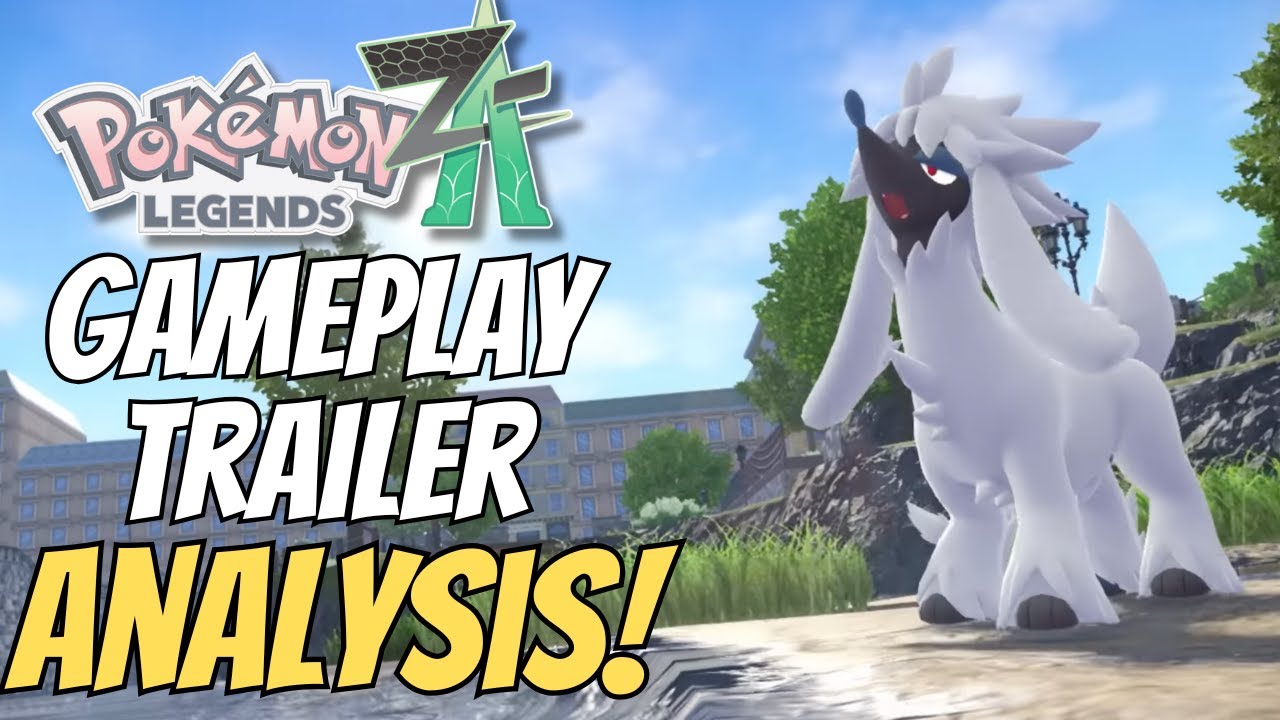 A Lengthy Analysis & Discussion Of The NEW Pokemon Legends ZA Gameplay ...