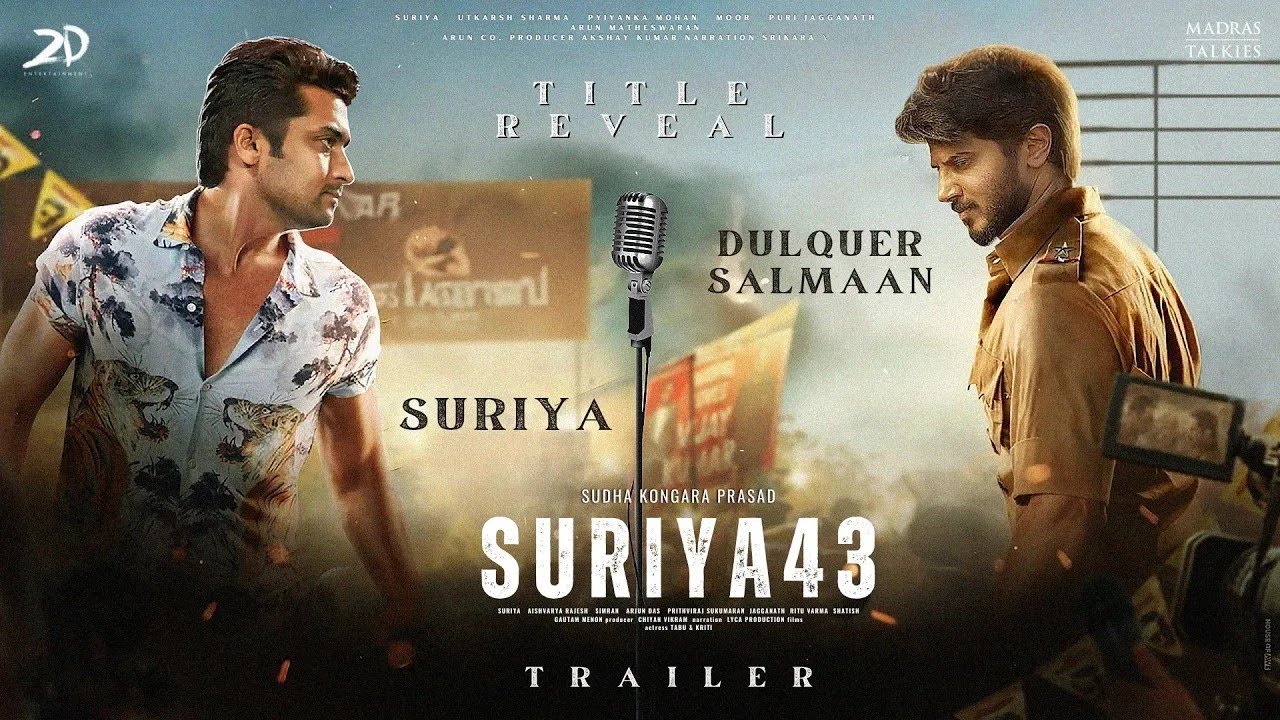 Suriya 43 - Title Announcement Trailer | Suriya | Dulquer Salmaan ...