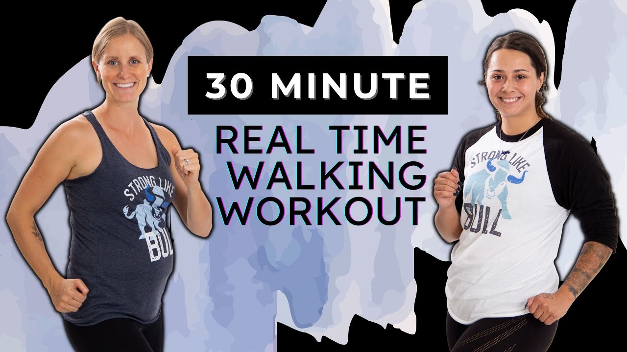 30 Minute, Real Time, Full Body Walk At Home Workout - YouTube