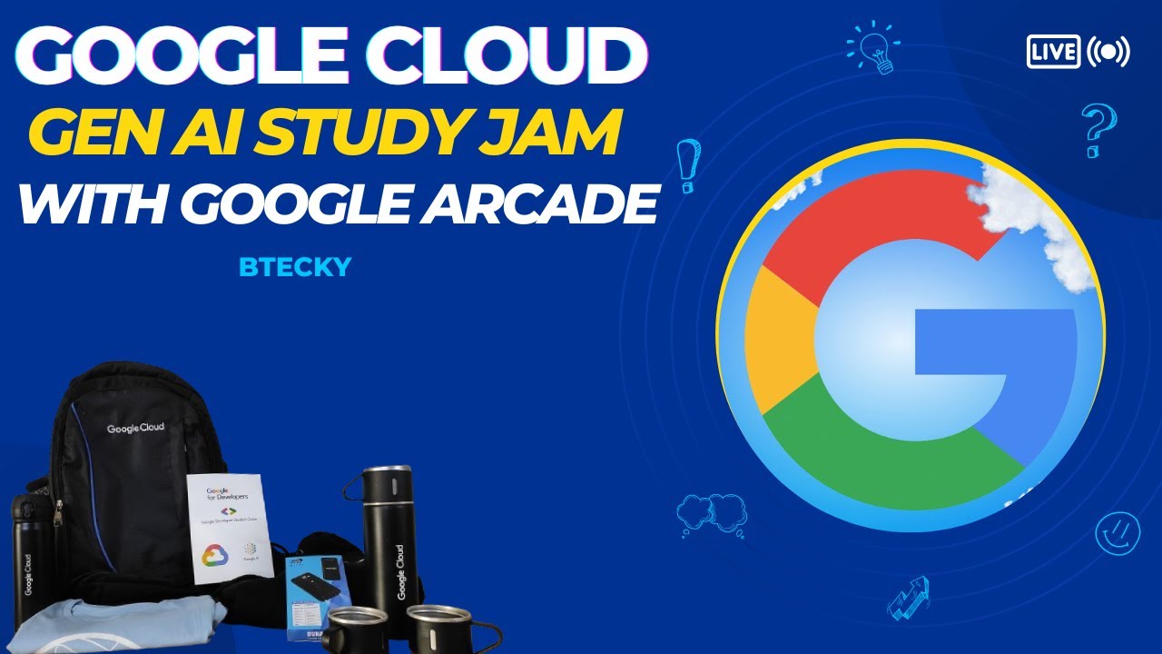 Google Cloud Gen AI Study Jam With Qiwklabs Arcade || Guaranteed Free ...