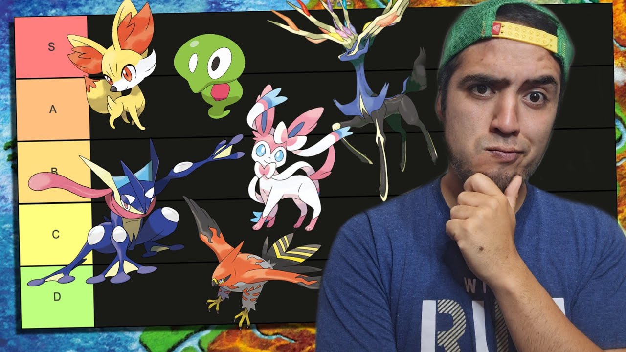 TIERLIST DEFINITIVA POKEMON SEXTA GENERACIÓN - YouTube