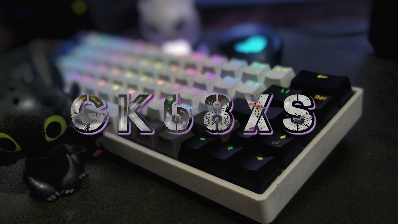 GK68XS 65% mechanical keyboard - YouTube