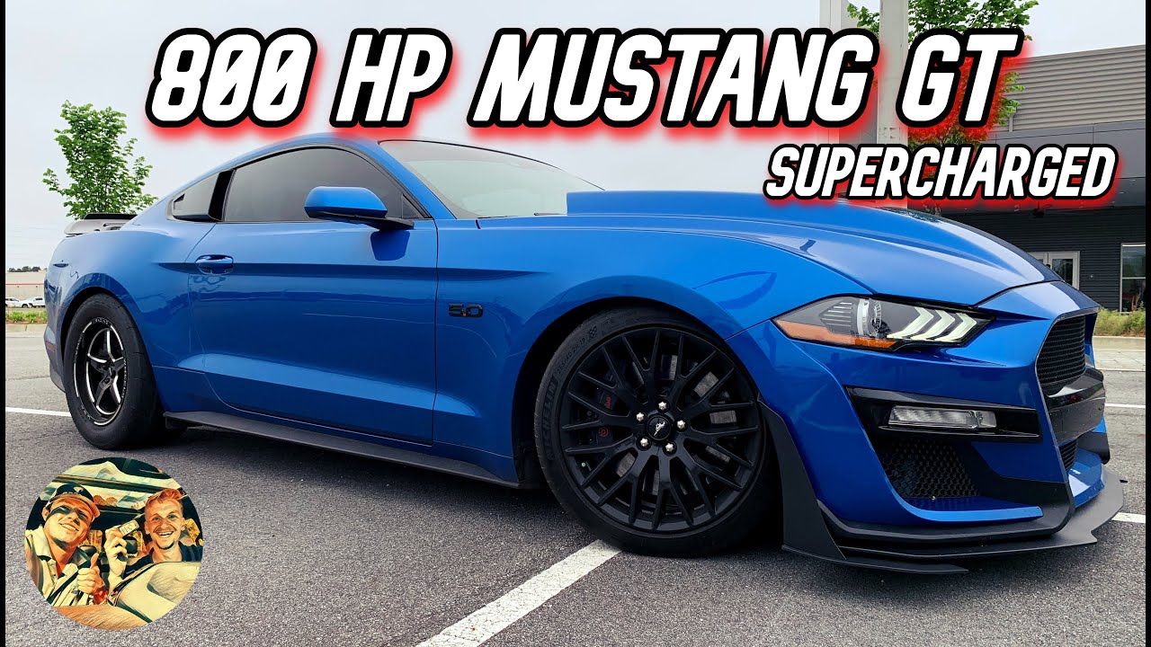 800 HP WHIPPLE SUPERCHARGED FORD MUSTANG GT- FASTER THAN A GT500 Cold ...