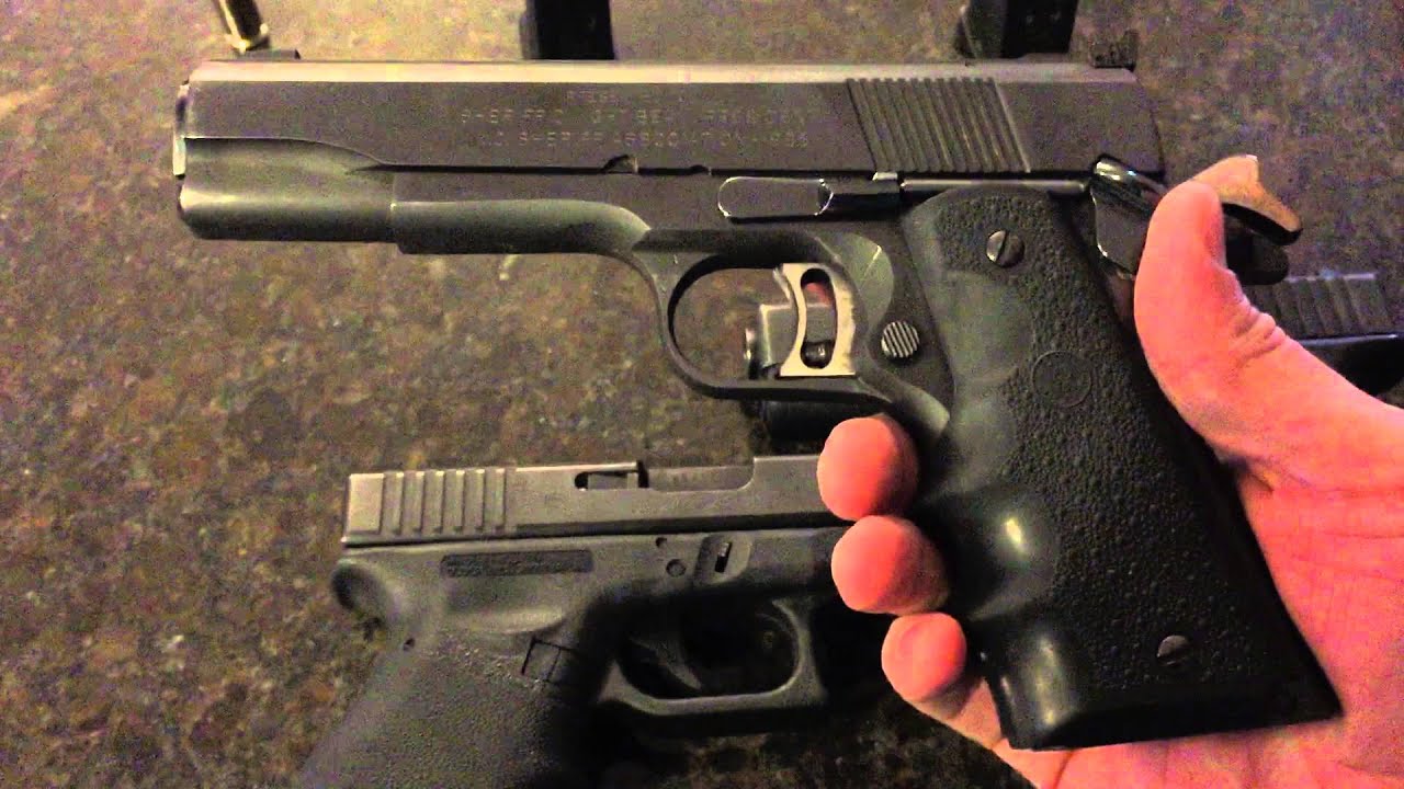 Glock 39 & Glock 23 edc 45 GAP & 40 s&w - YouTube