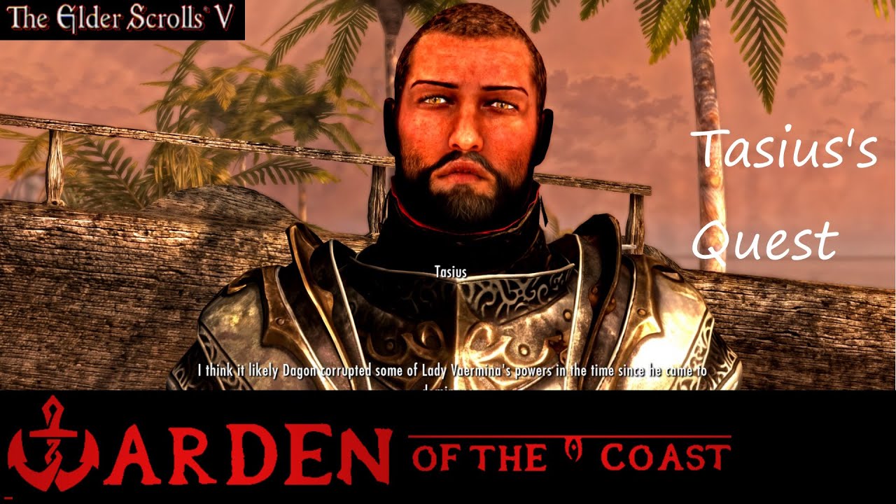 Laurana in Skyrim 1568 Warden of the Coast part 9 Tasius's Quest - YouTube