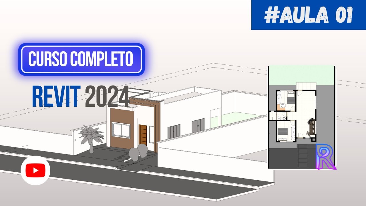 AULA 1 REVIT 2024: Conhecendo a interface! - YouTube