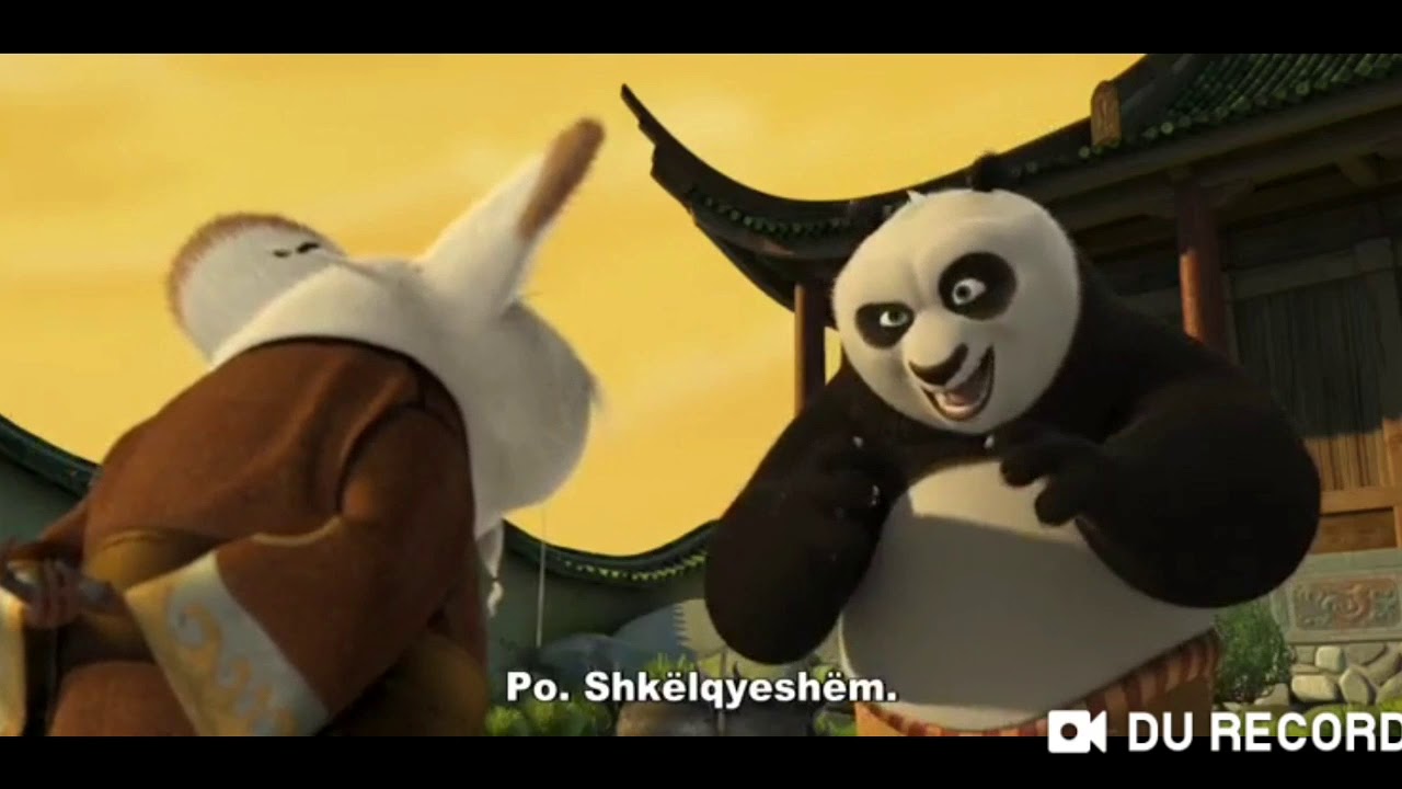 Kung Fu Panda PO fighting whith furious five and shifu scene - YouTube