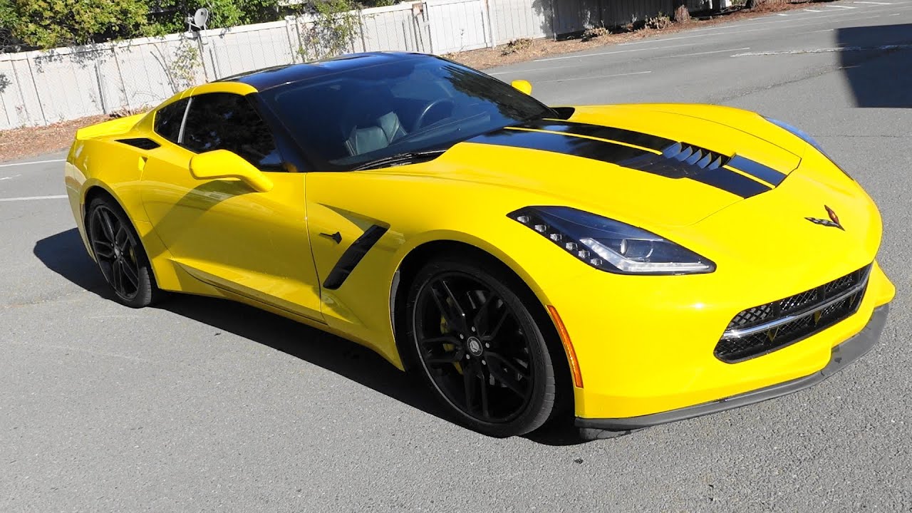 Chevrolet Corvette C7 2LT Z51 Performance Package - San Francisco - YouTube