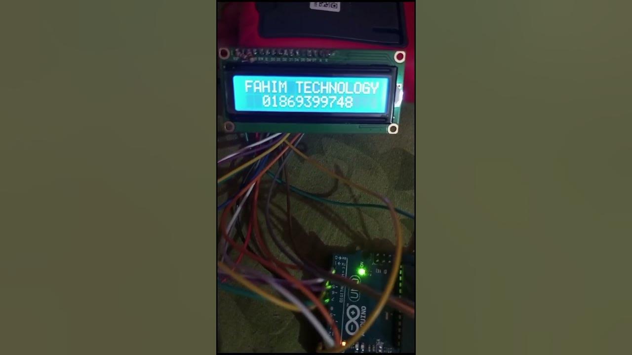 162 Lcd Display Programming With Arduino Arduinolover Arduino Short Youtubeshorts