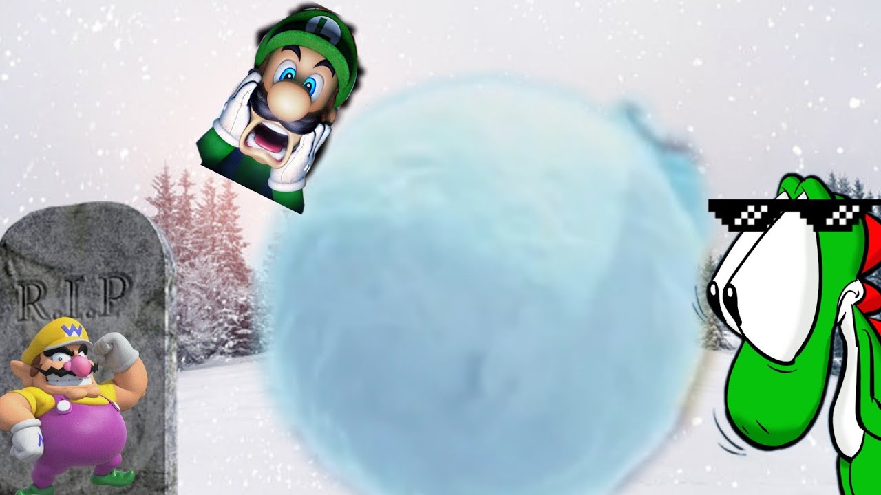 Mario Party Superstars's Snowball Summit minigame be like: Ft ...