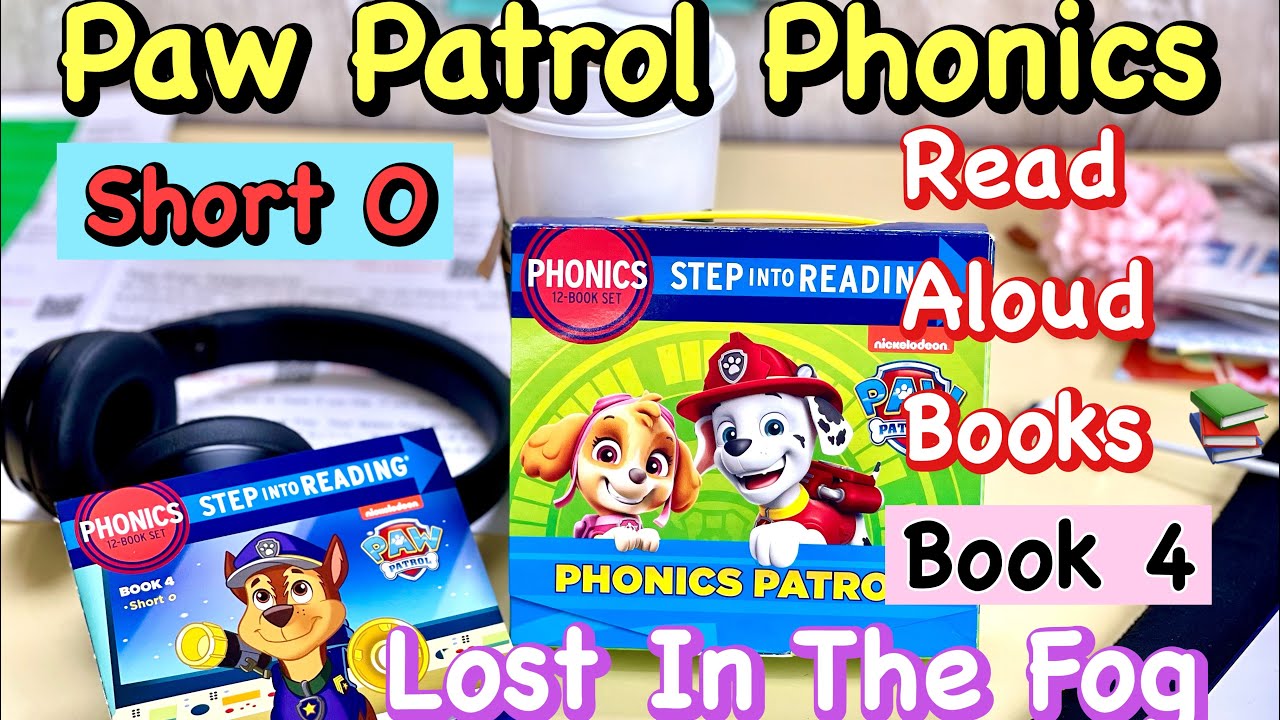 Paw Patrol Phonics (Book 4 🐶 Lost In The Fog🦴) + word list - YouTube