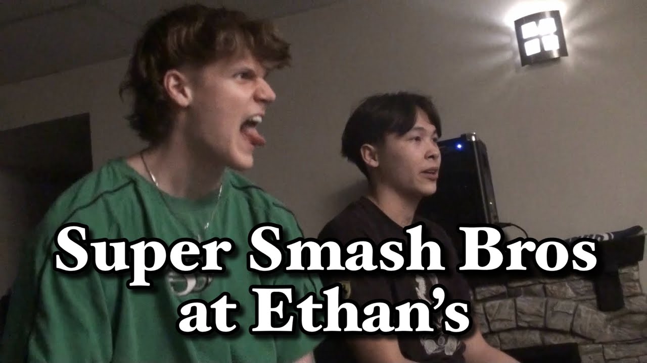 Super Smash Bros at Ethan's - YouTube