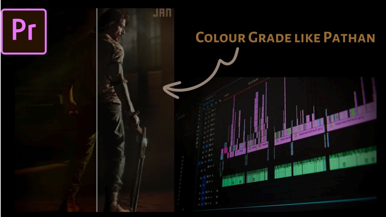 5 Pro Colour Grading Tips| color correction like Pathan (Adobe Premiere ...