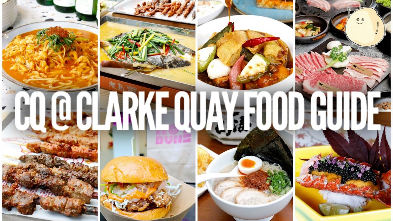 9 NEW Restaurants At CQ @ Clarke Quay - YouTube