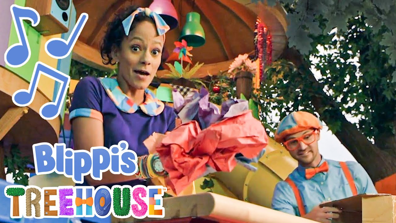 Recycling (In the Bin) | BLIPPI'S TREEHOUSE | Amazon Kids+ Original ...