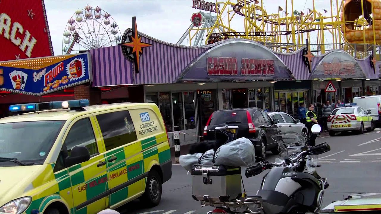 Skegness Amusement Park Ride Collapse Surf Rider - YouTube