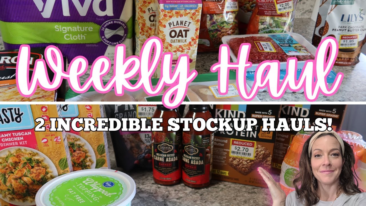 2 MEGA KROGER GROCERY HAULS/WHAT I BUY TO SAVE BIG EVERY TIME I SHOP ...