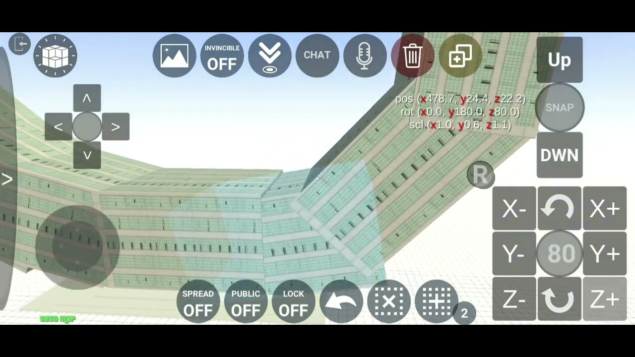 How To Make A Letter Q Building With Lines In The Center In LAC - YouTube