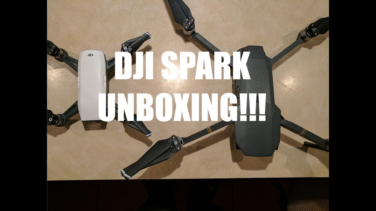 DJI Spark Unboxing - YouTube