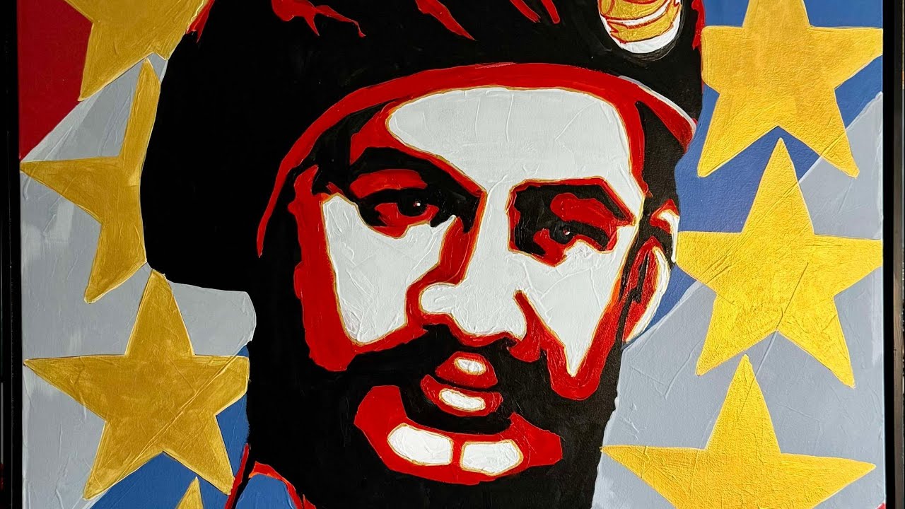 Saw Ba Oo Gyi portrait, Artist. Saw Kennedy - YouTube