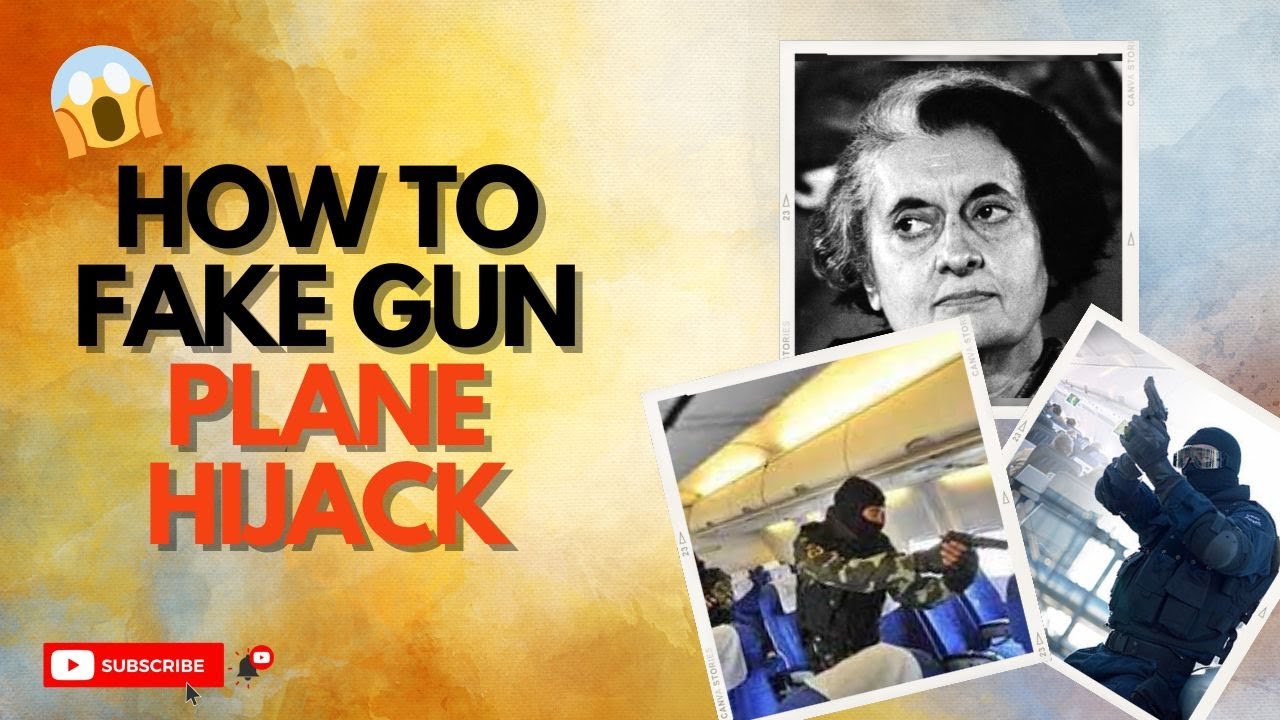 How to do Plane Hijack with a fake gun | MSD TV #MSDTV - YouTube