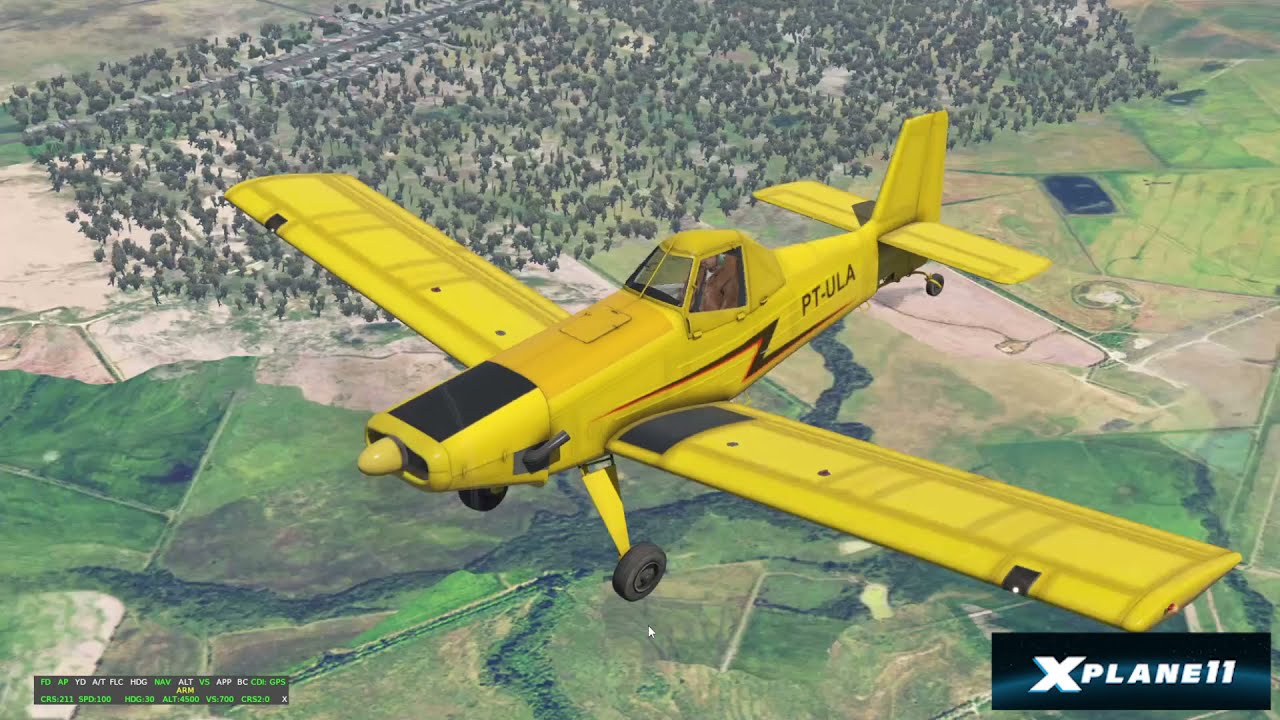 X-Plane 11 Embraer EMB-200 Ipanema | RE2020 1.10.9 - YouTube