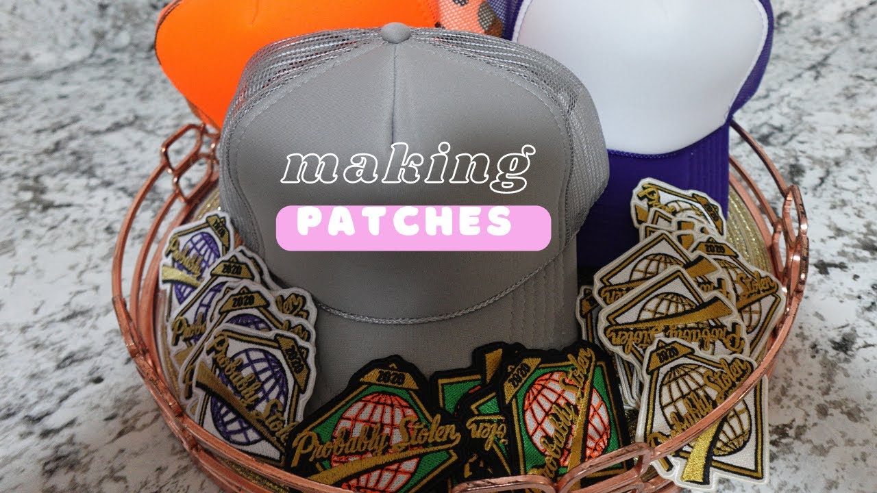 A Day Making Patches a Custom Order!! Embroidery Baby Lock Machines ...