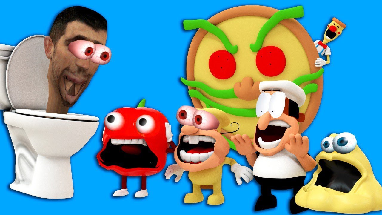 PIZZA TOWER But With SKIBIDI TOILET - Animation Meme - YouTube