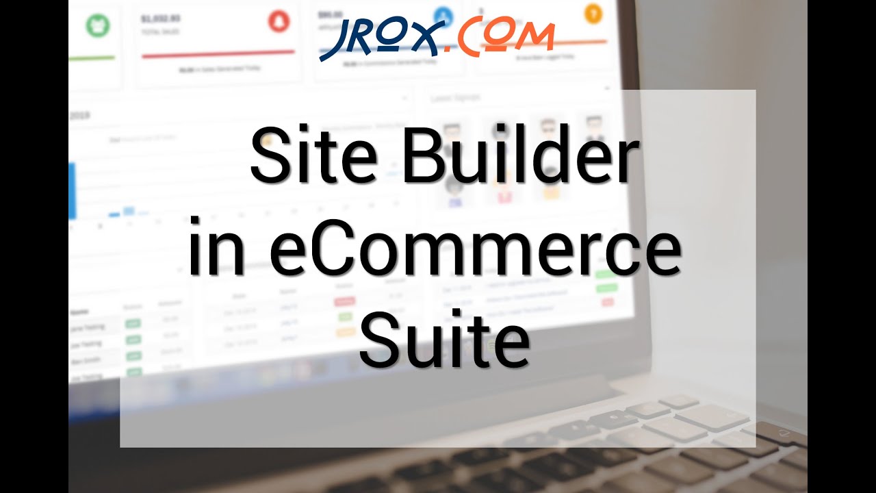 How to Create Professionally Looking Web Pages Using JROX eCommerce ...