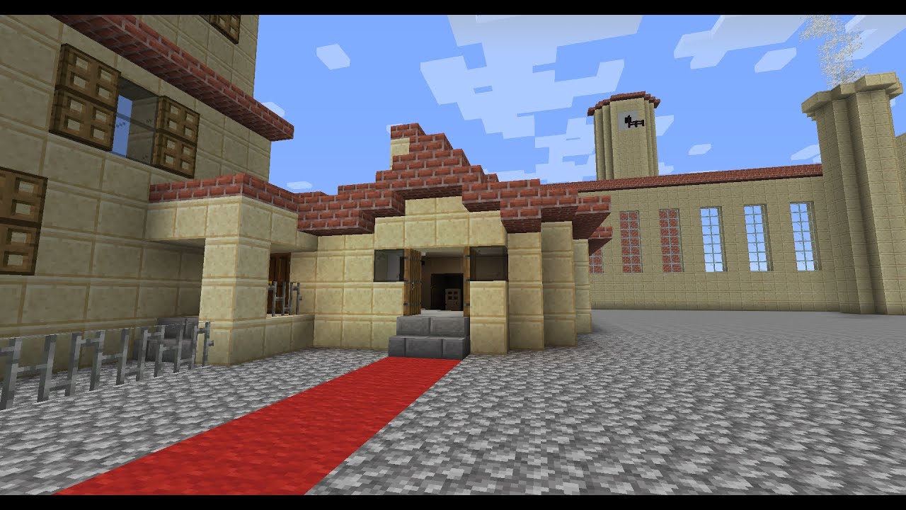 minecraft how to build wonkas chocolate factory part 4 - YouTube