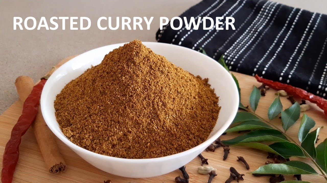 Sri Lankan Roasted Curry Powder | Roasted Curry Powder | Curry Powder ...