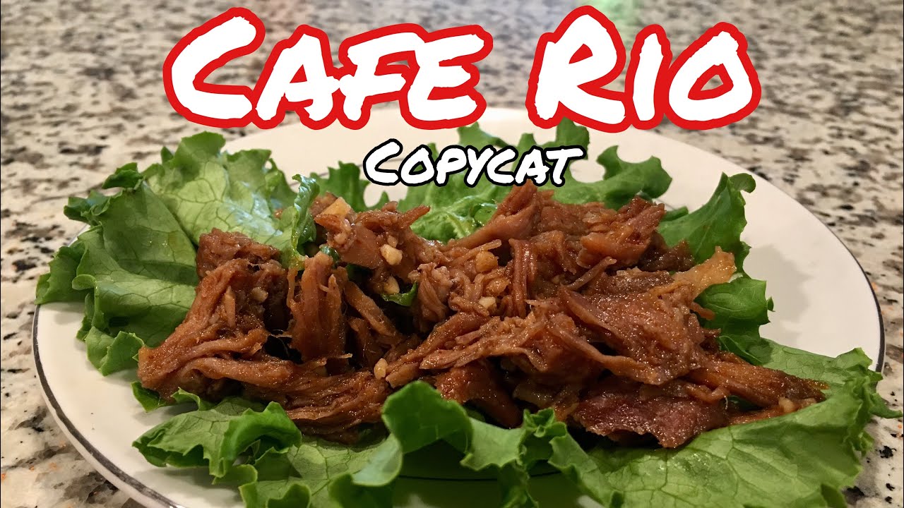 Copycat Cafe Rio Sweet Pork | Tomatillo Ranch - YouTube