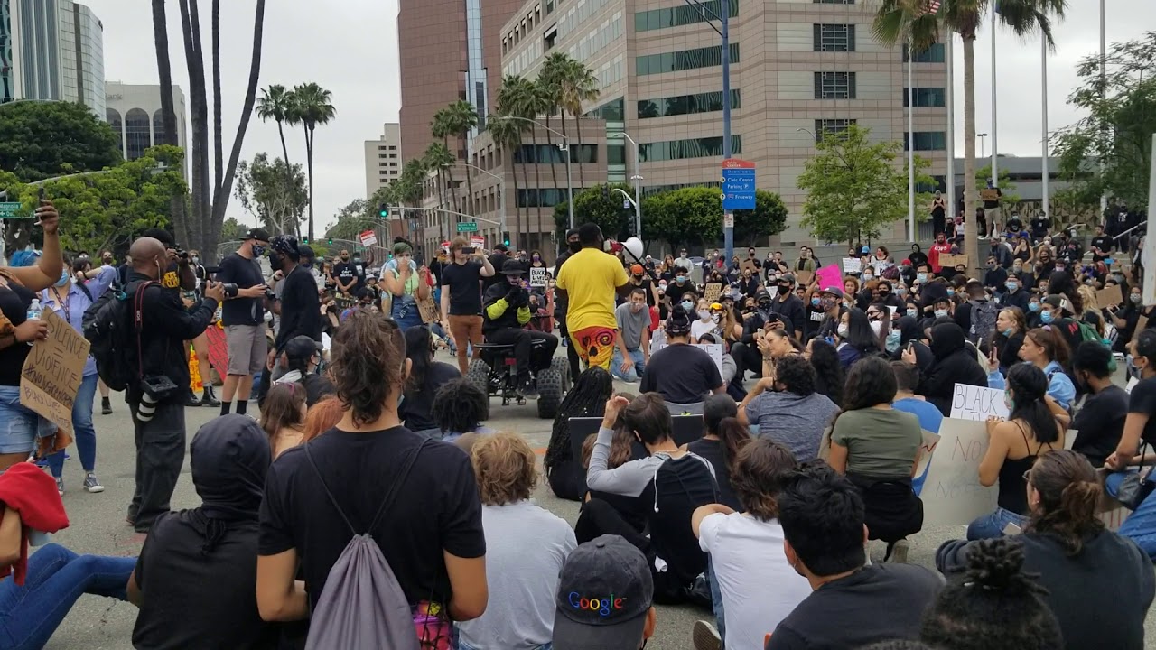 George Floyd Peaceful Protest in Long Beach, CA June 4, 2020 - YouTube