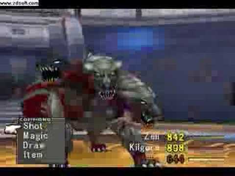 Final Fantasy 8 PC Cerberus Boss Fight Easy Win - YouTube