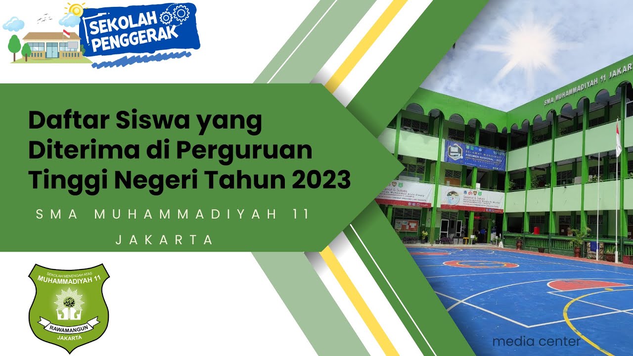 85 SISWA YANG DITERIMA DI PERGURUAN TINGGI NEGERI 2023 | SMA ...