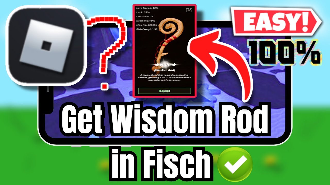 How to get Wisdom Rod in Fisch on Roblox (Easy Tutorial) - YouTube