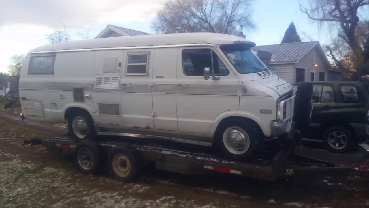 1976 DODGE B300 XPLORER MINI RV MOTORHOME - YouTube