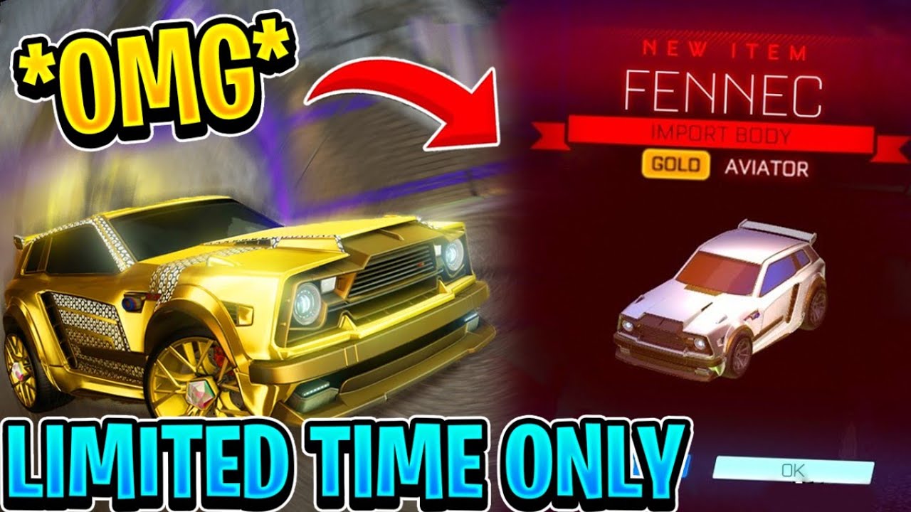 ROCKET LEAGUE ITEM SHOP - *GOLD* Fennec Body - 3.5.23 - YouTube