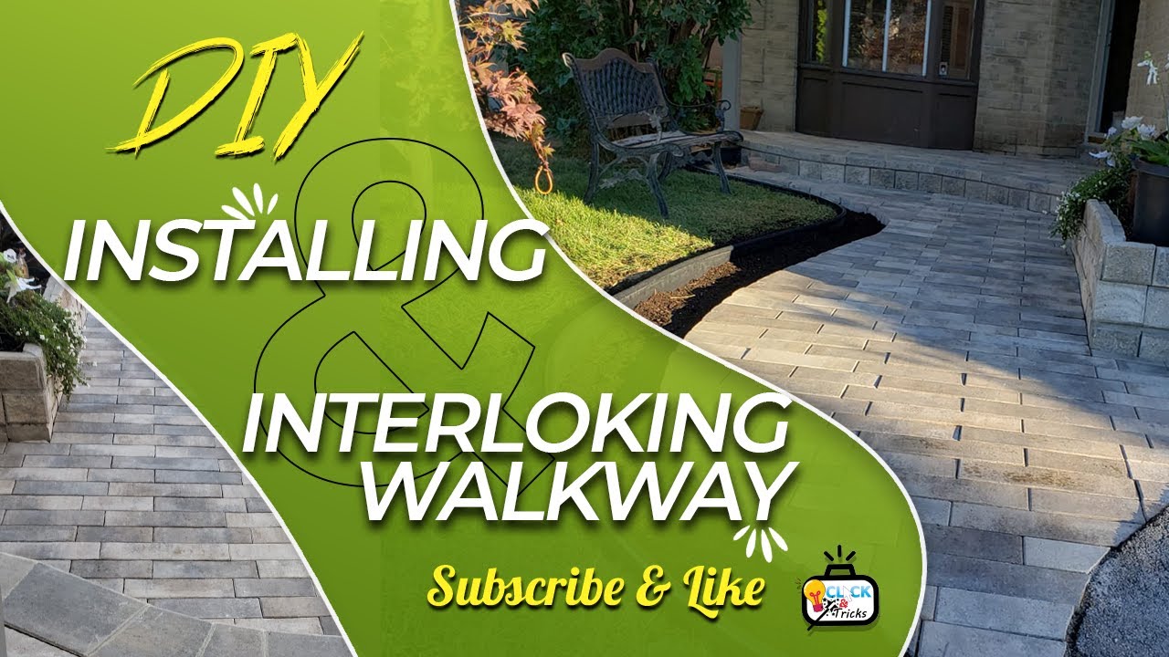 Beautiful DIY: Building a Front Entrance Walkway With Gorgeous Curves ...