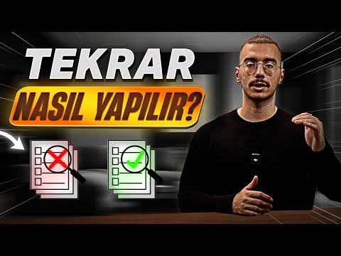 TEKRAR NASIL YAPILIR? | #yks #yks2025