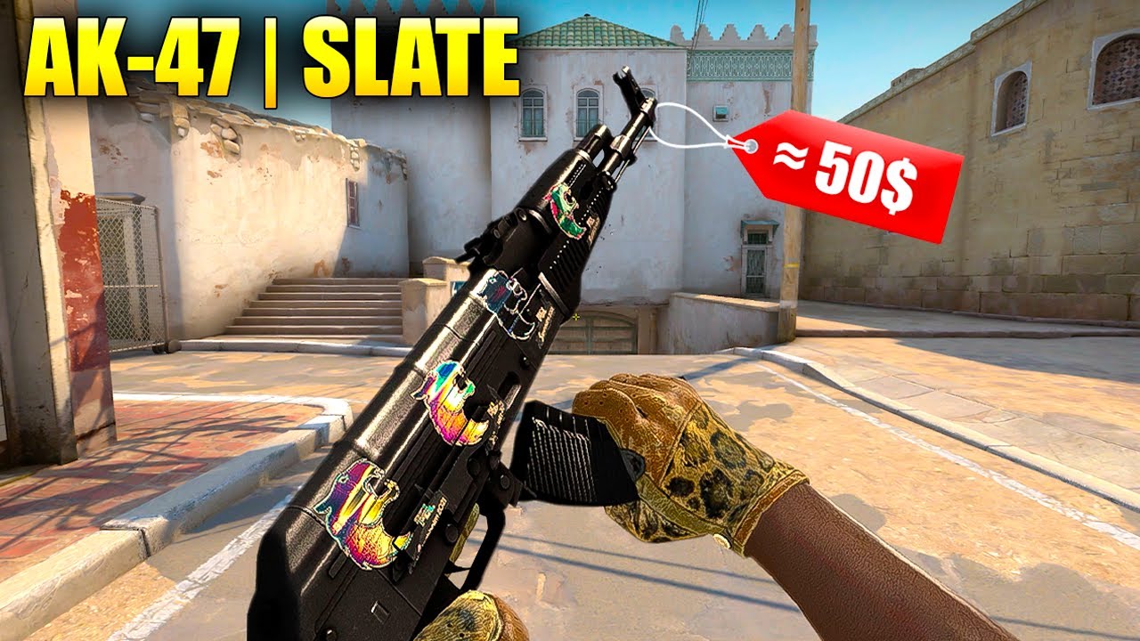 CS:GO: AK-47 SLATE FT /w 4x Holo Furia Stockholm 2021 Gameplay! - YouTube