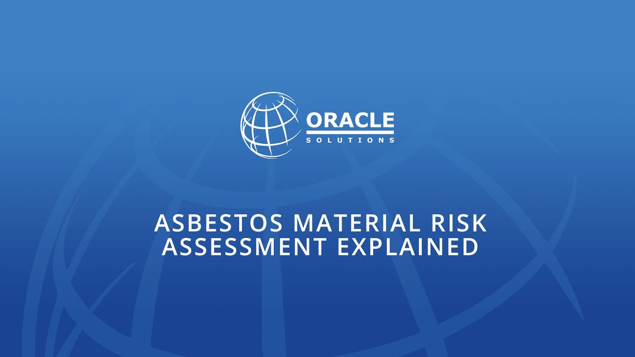 Asbestos Material Risk Assessment Explained - YouTube