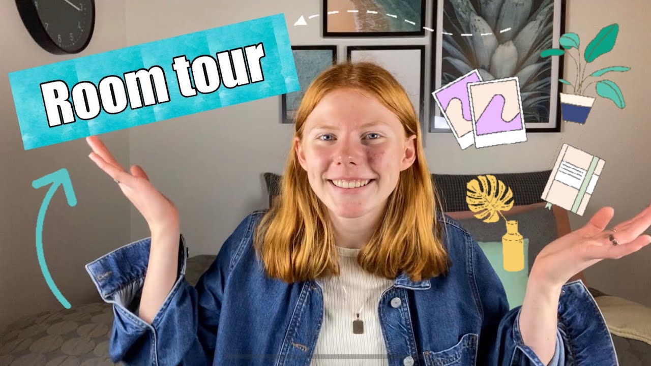 ROOM TOUR!! viser hele mit værelse!! - YouTube