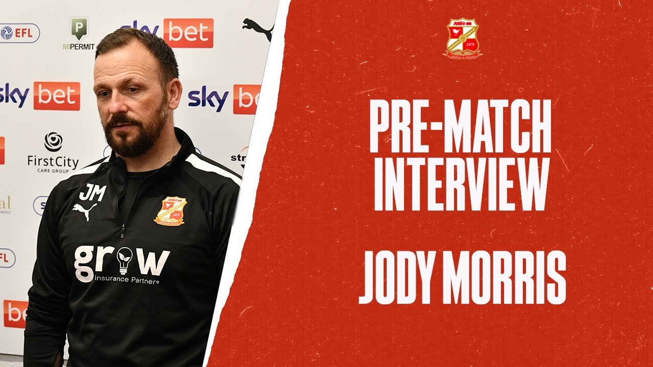 Jody Morris | Swindon Town vs Doncaster | Pre-match Interview - YouTube