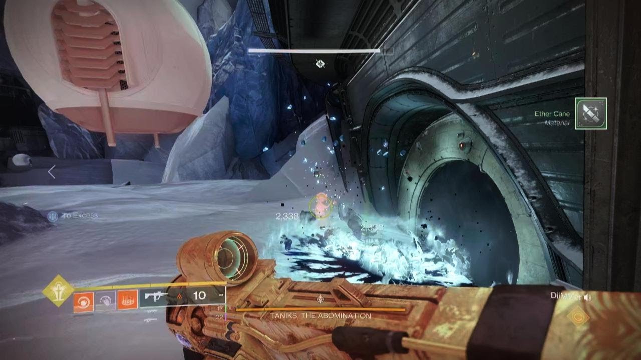 DESTINY 2 // D.S.C boss TANIKS!! Easy 1 Phase (warlock,operator) - YouTube